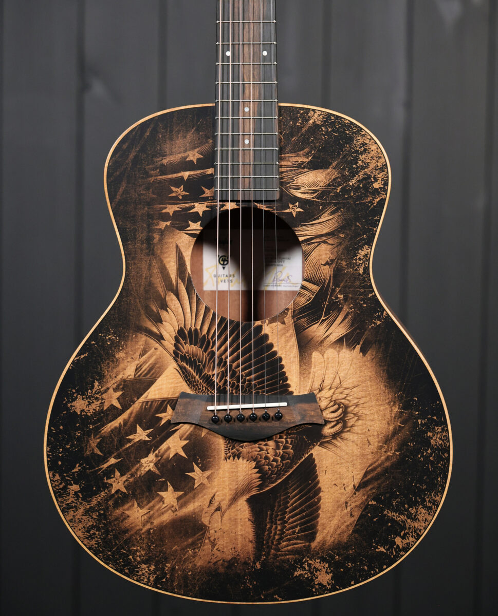 Taylor Guitars 4 Vets GS Mini Americana Special Edition - Guitars Etc